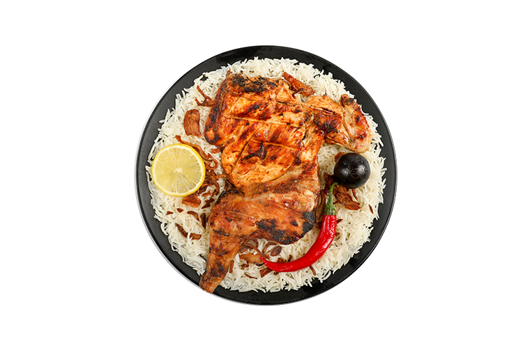 AlSAUDI - Grilled Chicken spicy (Half Chicken)