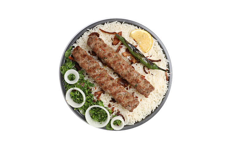 AlSAUDI - Meat Kabab kabsa with Rice