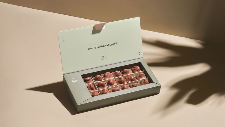 NAMQ CAFFEE - Salted caramel brownies Box#6794