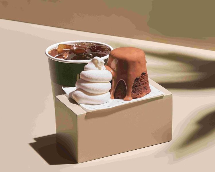 نمق كافية - Today coffee and Namq cake | قهوة اليوم وكيكة نمق