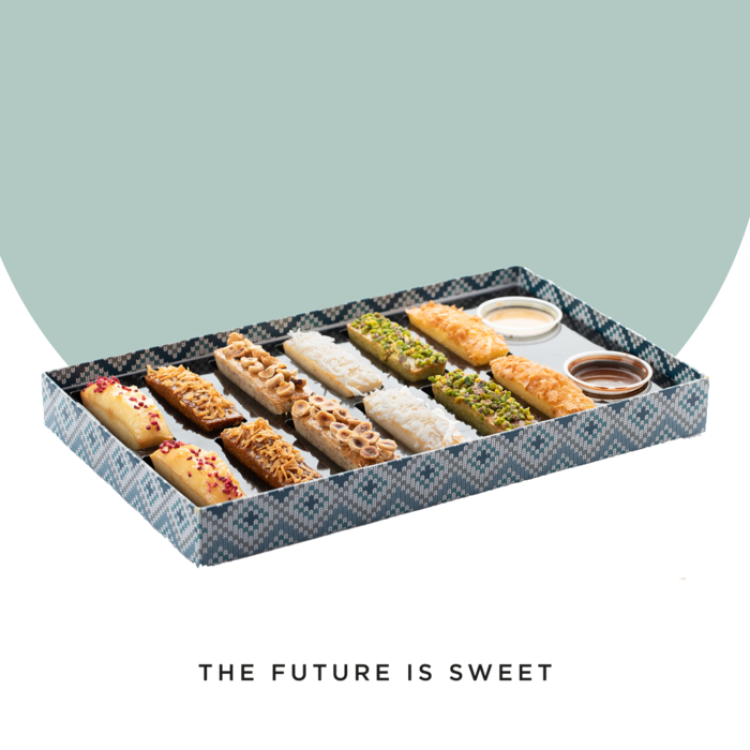 Saadeddin Pastry - Golden Glimmer Cake