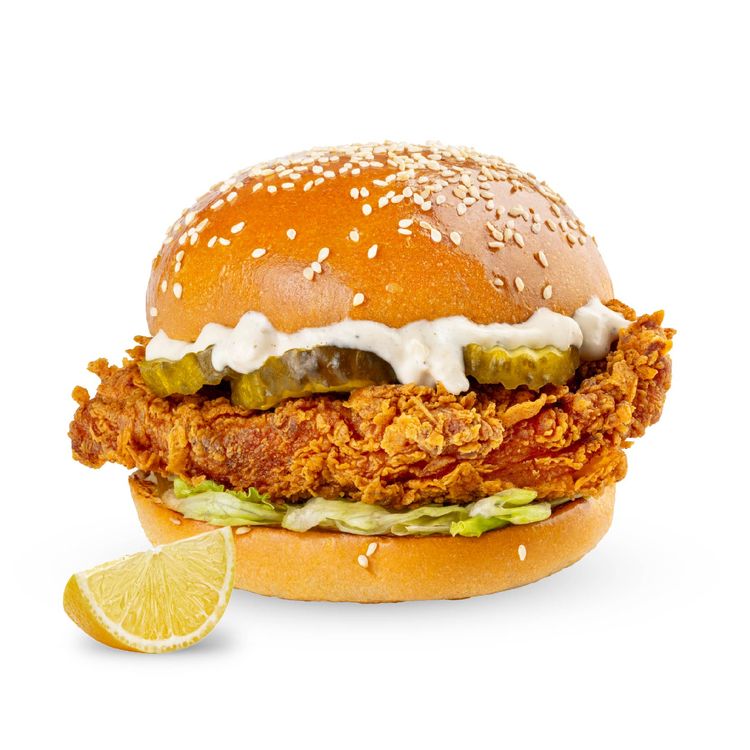 hamburgini - Lemon Fried Chicken Sandwich