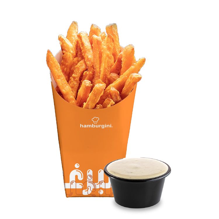 hamburgini - Sweet potato with lemon sauce