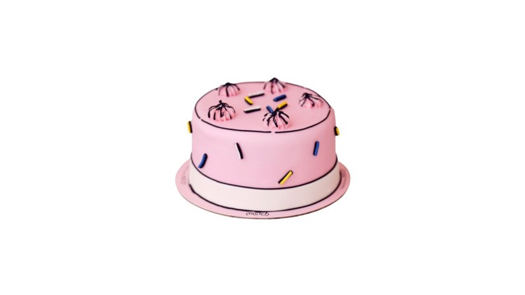 Munch Bakery - Red Velvet Comic Cake - Medium