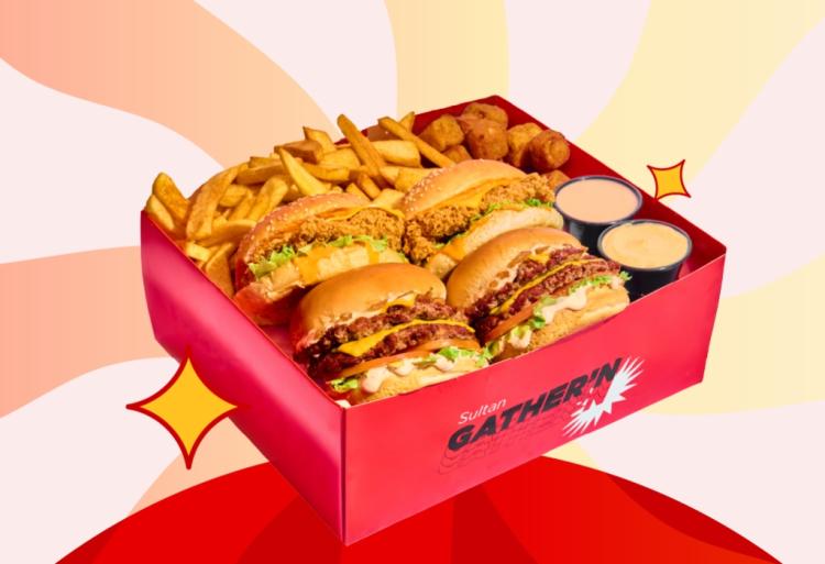 sultan delight burger - Flame Offer
